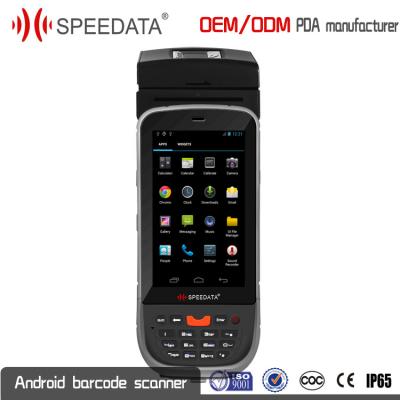 China Impressora terminal portátil do varredor industrial recarregável da impressão digital de PDA à venda