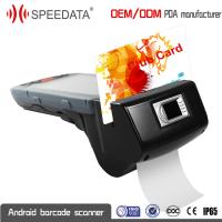 China Wireless Smart ID Card Reader PDA Handheld Device Android With 4.5 LCD Display for sale