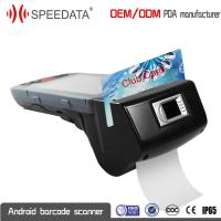 China Wireless Smart ID Card Reader PDA Handheld Device Android With 4.5 LCD Display for sale