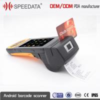 China Wireless Smart ID Card Reader PDA Handheld Device Android With 4.5 LCD Display for sale