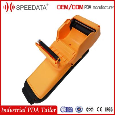 China 4G Ruwe Smartphone Eind Mobiele PDA de Printer Industriële Telefoon van LTE met 2D Streepjescodescanner allen in één Android5.1 Te koop