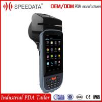 China 4.5 inch Touch Screen android Programmable Mobile Data Terminal Pda Printer with 1Gb Ram for sale