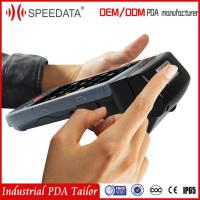China 4g Handheld Fingerprint Scanner Mobile Barcode Scanner Android for sale