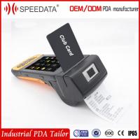 China Gps Gsm Handheld PDA Devices With 2D Portable Data Terminal Barcode Scanner for sale