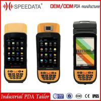 China Wireless Android Fingerprint Scanner With Gps Gprs / Waterproof PDA Scanner Device for sale