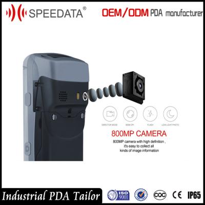 China Schroffe androide Barcode-Scanner alle in einem Datenerfassungs-Gerät RS232 SIM-Karte USBs tragbaren zu verkaufen