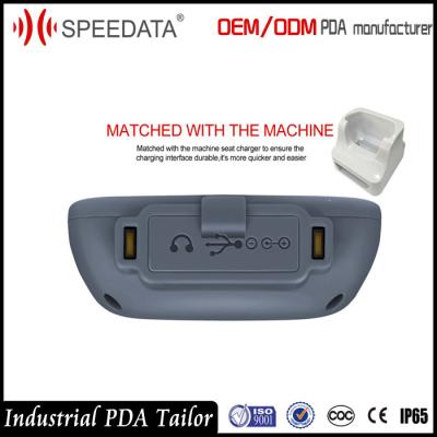 China analizador de PDA androide del código de barras del lector 4G Wifi de los analizadores del código de barras 1D 1.3G quad-core en venta