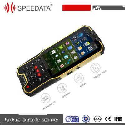China Draadloze Handbediende de Streepjescodescanner Androïde 1GB RAM + 8GB ROM van RFID Te koop