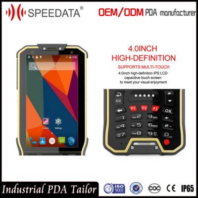 China Escáner industrial Android 5,1 del código de barras del PDA de los Gps con la cámara 8MP en venta