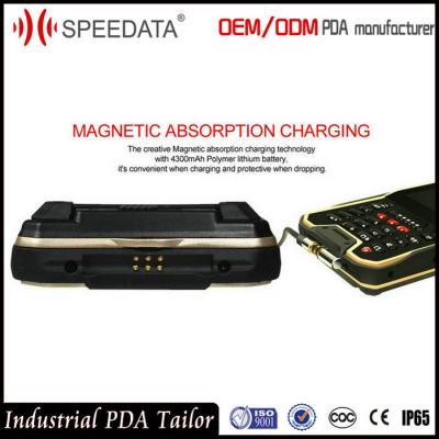China Dual Sim-de streepjescodescanner van de Kaart4g Android handbediende computer met de Lezer van NFC RFID Te koop