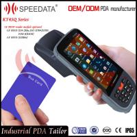 China Hand held LF RFID Reader Writer with 125Khz Modules and Symbol Barcode Scanner for sale