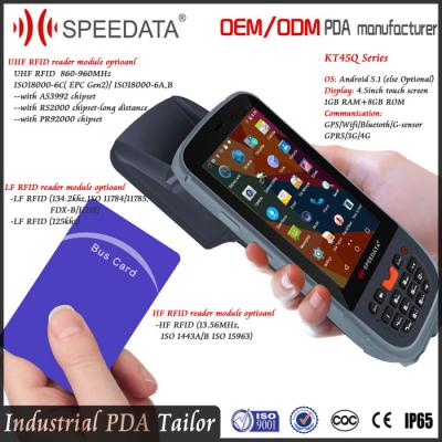 Cina Lettore tenuto in mano 900mhz dello scrittore RFID del lettore di frequenza ultraelevata RFID della lunga autonomia con Bluetooth in vendita