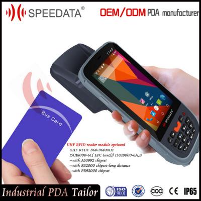 Cina Lettori tenuti in mano mobili irregolari di PDA Android Rfid con i moduli 900Mhz in vendita