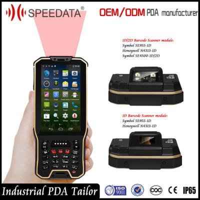 China Openlucht Waterdichte Draadloze Hand - de gehouden Telefoon van de Streepjescodescanner met Vrije SDK-Informatie Te koop