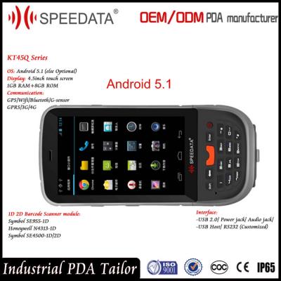 China Varredor Handheld Bluetooth Wifi GPS do código de barras de Honeywell Android à venda