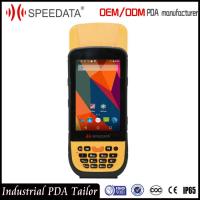 China IP65 Laser Handheld RFID Reader , Portable Data Terminal Barcode Scanner Android for sale