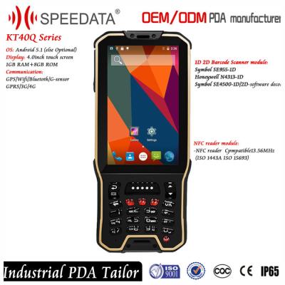 China 2.o escáner del código de barras de Android del PDA/dispositivo móvil industrial WIFI 4G de Smartphone PDA en venta