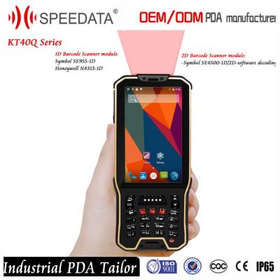 China 2.o escáner del código de barras de Android del PDA/dispositivo móvil industrial WIFI 4G de Smartphone PDA en venta
