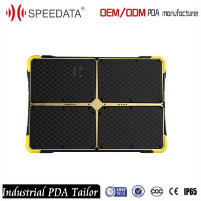 Cina lettore di codici a barre tenuto in mano dual core di 16800mAh Android con 4G la carta SIM, batteria ricaricabile in vendita