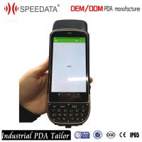 China USB RS232 Host Handheld Chip Card RFID Tag Reader With 2D Barcode Scanner for sale