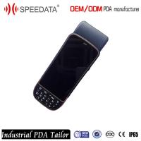 China Rugged Android Mobile PDA Barcode Scanner Printer for Cargo Management for sale
