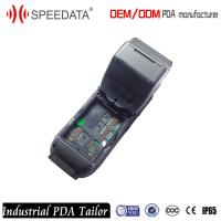 China Rugged Android Mobile PDA Barcode Scanner Printer for Cargo Management for sale