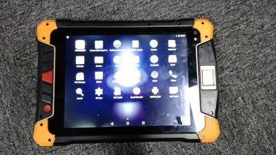 China Handbediende Ruwe van het het Touche screenzonlicht van Tablettenpc Mobiele de Streepjescodescanner van Android Leesbare Te koop