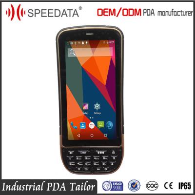 China Touchscreen Handbediende de Streepjescodescanners QR PDF417 van Android met Rfid-Lezer Te koop