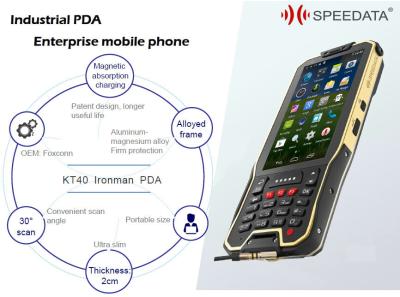 Cina Dispositivo mobile di Smartphone PDA, collegamento senza cordone del lettore di codici a barre 2G 5G WIFI 4G del laser in vendita