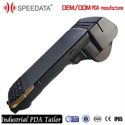 China Thermal Printer Scanner Hand Held Rfid Reader With 7.4V 2600mAh Battery for sale
