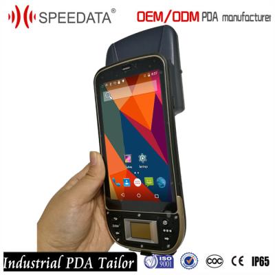 Cina terminale portatile mobile dell'analizzatore dell'impronta digitale di CrossMatch del terminale intelligente 720P con la certificazione di FBI in vendita