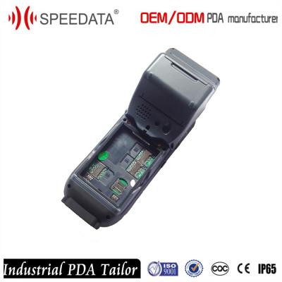 China Leitor industrial terminal do varredor de código de Qr do dispositivo da posição PDA de GPS/impressora sem fio do varredor à venda