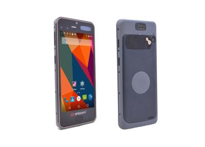 China Escáner del código de barras del colector de datos de Wifi GPS y lector de huella dactilar portátiles Android en venta