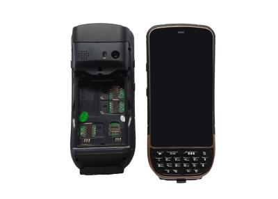 Cina 3C / Colore senza fili tenuto in mano industriale del nero di Android del lettore di codici a barre ROHS/del FCC PDA in vendita