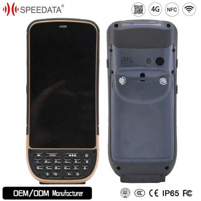中国 Smartphoneの移動式バーコードの走査器、手持ち型の無線バーコードの走査器NFC RFIDのカード読取り装置 販売のため