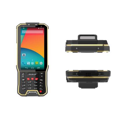Cina Collegamento a 4,0 pollici di GPS GPRS Bluetooth WIFI dei lettori di codici a barre di Android della pagina del metallo di Goden in vendita