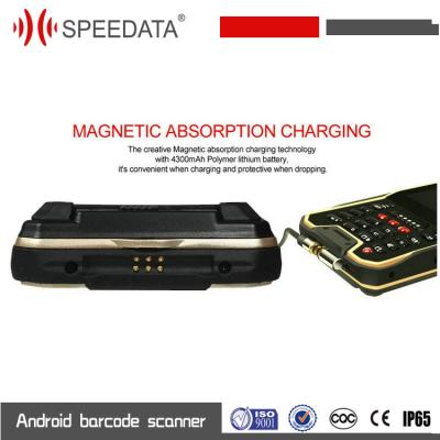 China Lector de tarjetas de NFC RFID del laser Smartphone del escáner 1D 2.o del código de barras del teléfono celular de la logística de Android en venta