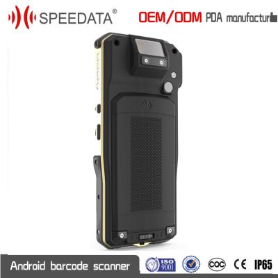China Lector de tarjetas de NFC RFID del laser Smartphone del escáner 1D 2.o del código de barras del teléfono celular de la logística de Android en venta