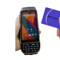 China 4G LTE Android Handheld RFID Reader Writer 5.0 Inch Capacitive Touch Screen for sale