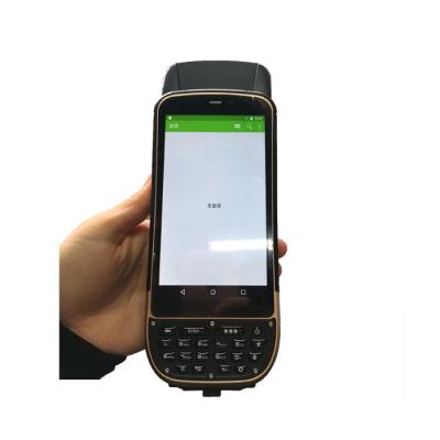 China Van de de Laserlezer van de LF125Khz4g LTE Android de Handbediende RFID Scanner D/2D Schrijver 1.3Ghz Te koop