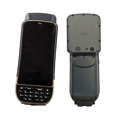 China Van de de Laserlezer van de LF125Khz4g LTE Android de Handbediende RFID Scanner D/2D Schrijver 1.3Ghz Te koop