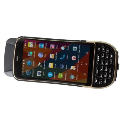 China Van de de Laserlezer van de LF125Khz4g LTE Android de Handbediende RFID Scanner D/2D Schrijver 1.3Ghz Te koop