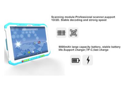 Cina Il PC industriale a 10 pollici della compressa IP67, ha reso resistente la compressa QC2.0 di Android velocemente che fa pagare in vendita