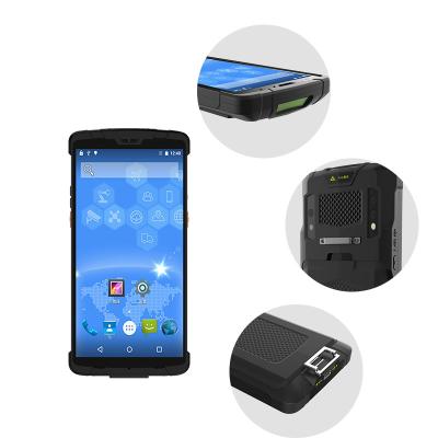 China Computador Handheld Android 8,1 varredores do código de barras com a bateria 6000mAh removível à venda