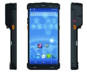 China Android 8,1 de vierling-Kern 2GHz cpu 6000mAh van de Streepjescodescanner grote capaciteitsbatterij, stabiele duurzaamheidsbatterij Te koop
