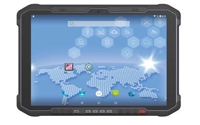 China Varredor Handheld integrado do código de barras de Android, leitor áspero da frequência ultraelevada RFID do HF de PDA à venda