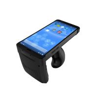 China Handheld UHF RFID Reader With Big Touchscreen And Keypad For Long Range WIFI Bluetooth Connected for sale