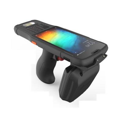 China Mobiele Gegevensverzameling Handbediende RFID Lezer Fingerprint Reader Android Te koop