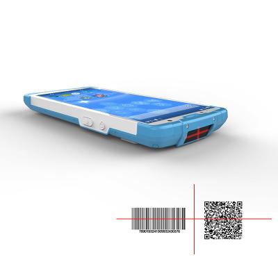 Cina Banca dei Regolamenti Internazionali medica tenuta in mano di Android 8,1 BT4.1 BLE Pda con il lettore di codici a barre di NFC in vendita