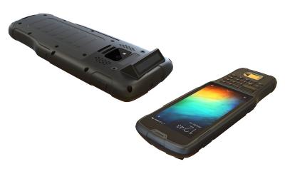 Китай Блока развертки отпечатка пальцев USB Bluetooth терминал данным по биометрического изрезанный Handheld экран 5 дюймов продается